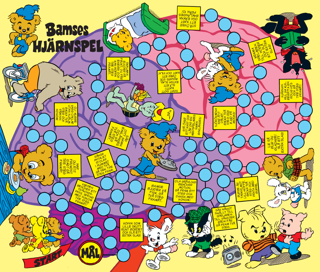 Bamses Hjärnskola - Hjärnfonden